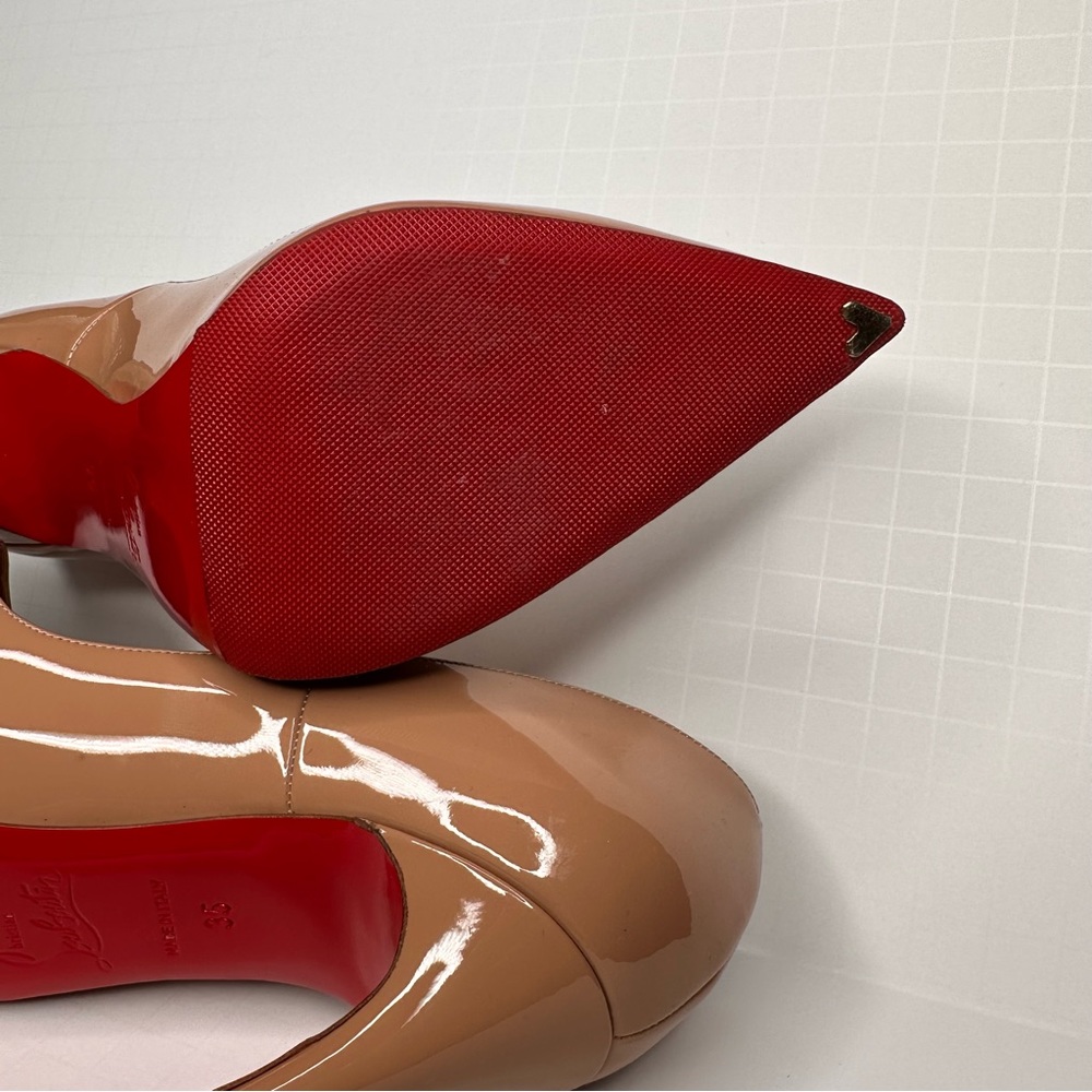 Christian Louboutin So Kate Red Sole Pump - Gem